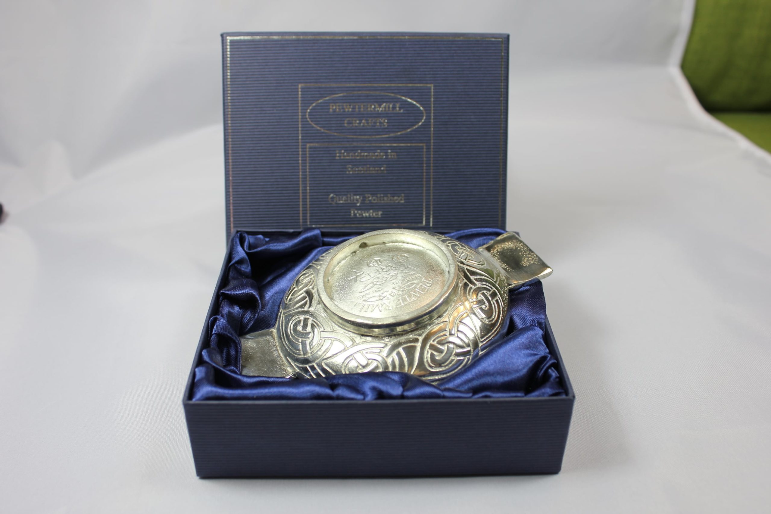 Toasting Quaich Engraved With "Ceud Mille Failte" Handcrafted In ...