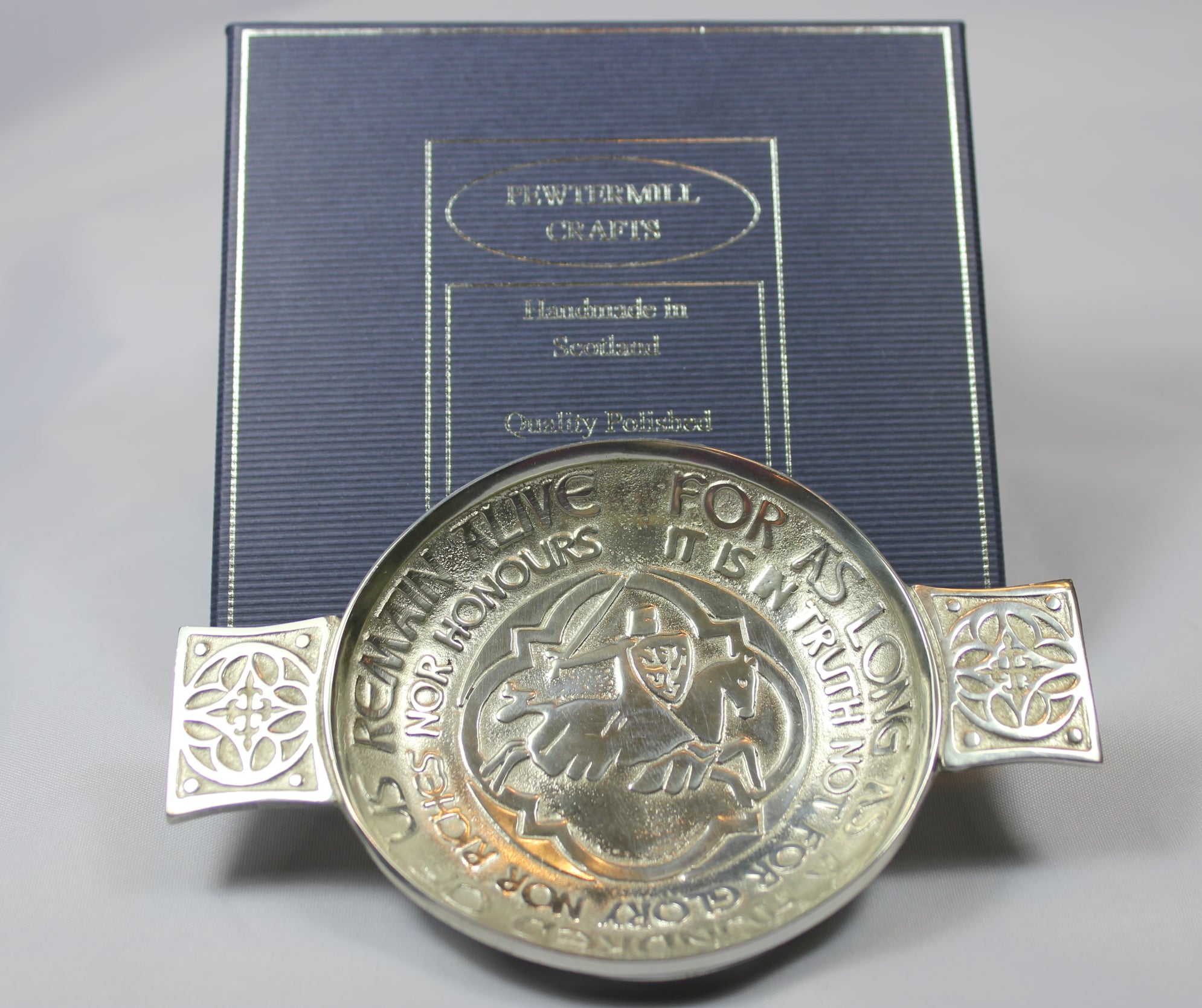 Toasting Quaich Embossed With The Declaration Of Arbroath ...