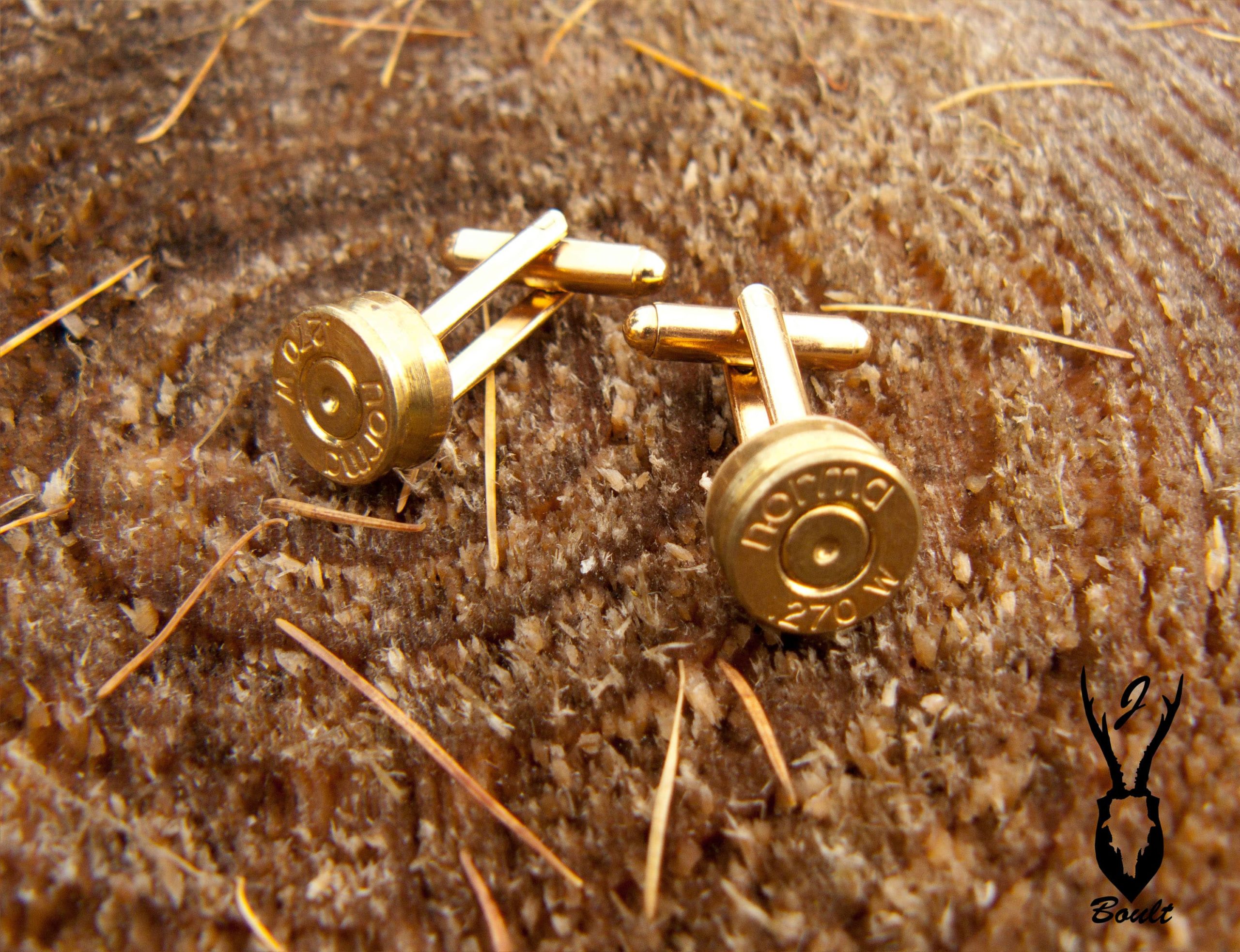 Bullet Cufflinks. - onemoregift.co.uk