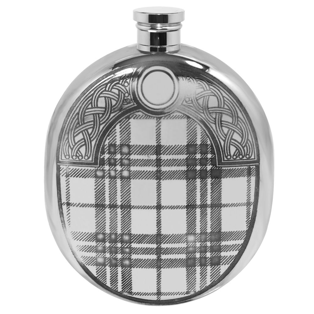 Pewter Sporran Shaped Hip Flask. Perfect for a proud Scotsman.