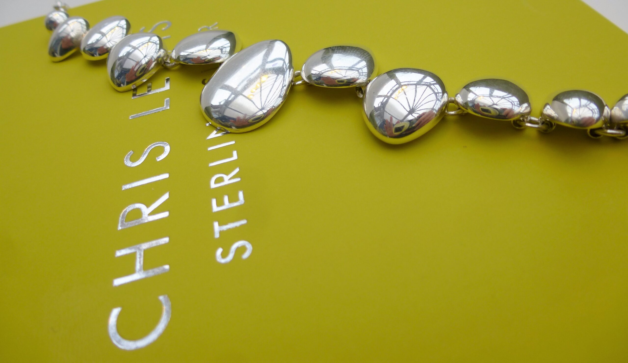 Polished Pebble Bracelet by Chris Lewis